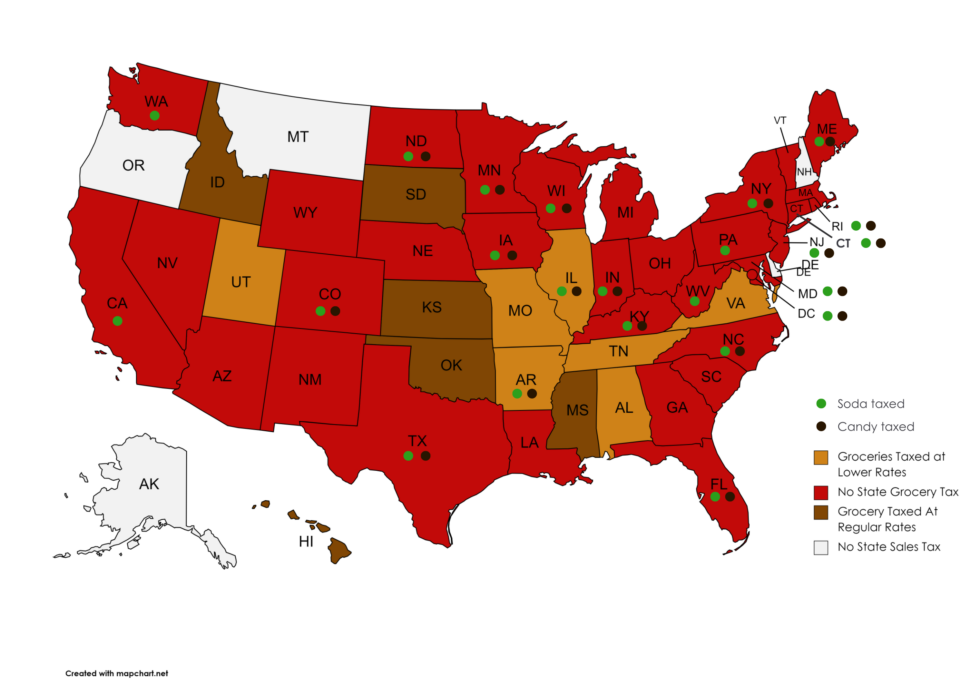 Which States Still Charge Grocery Taxes, and Why? - SalesTaxSolutions.US